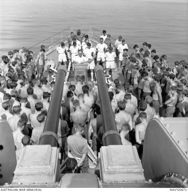 During the Vietnam War, RAN Daring class destroyer HMAS Duchess (D154 ...