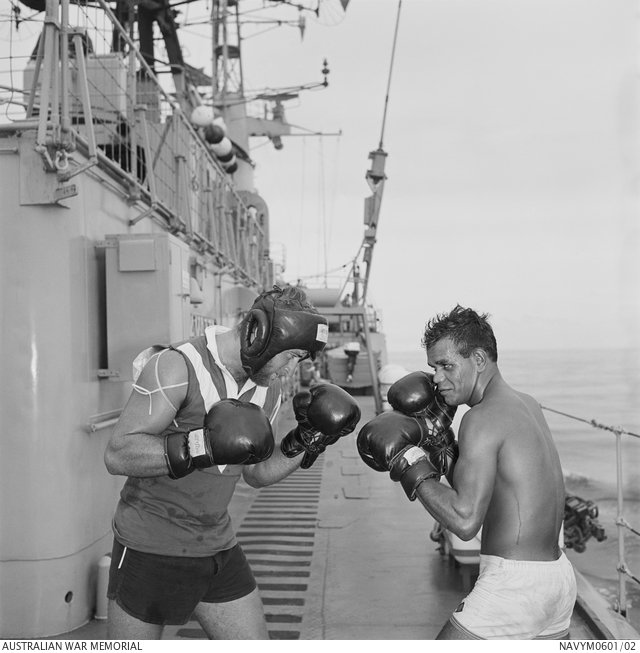 In the Far East, the RAN destroyer escort HMAS Parramatta has been ...