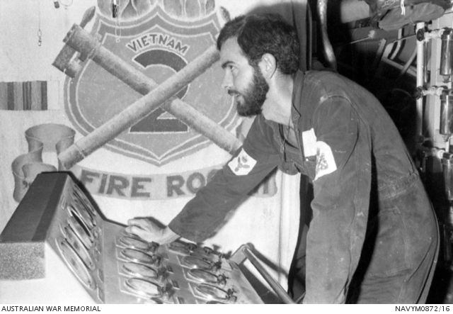 The RAN guided missile destroyer HMAS Perth (II) is on its third ...