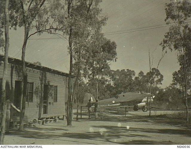 North Eastern Australia. RAAF Beaufort bomber aircraft, serial no. A9 ...