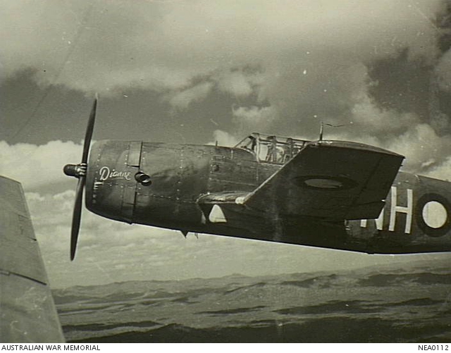 Northern Australia. A Vultee Vengeance dive-bomber aircraft of No. 12 ...