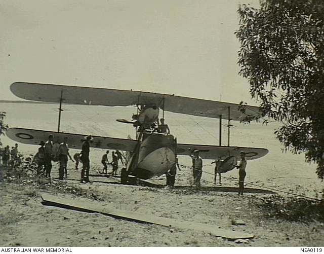 Northern Australia. A Supermarine Walrus amphibian aircraft (formerly ...