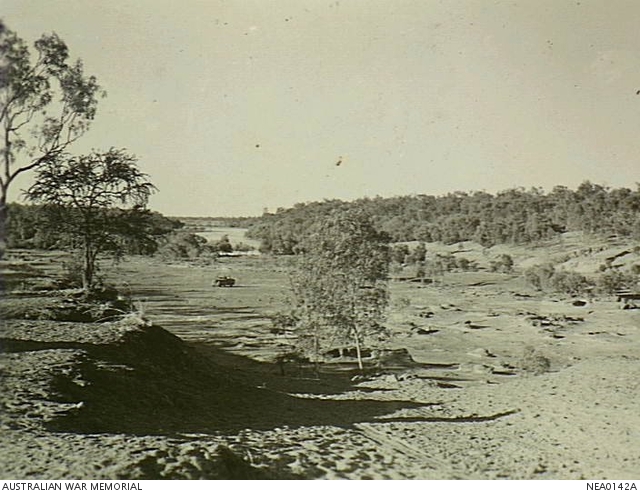 Leichhardt River, Qld. 1943-08 to 1944-04? RAAF pick-up tender vehicle ...