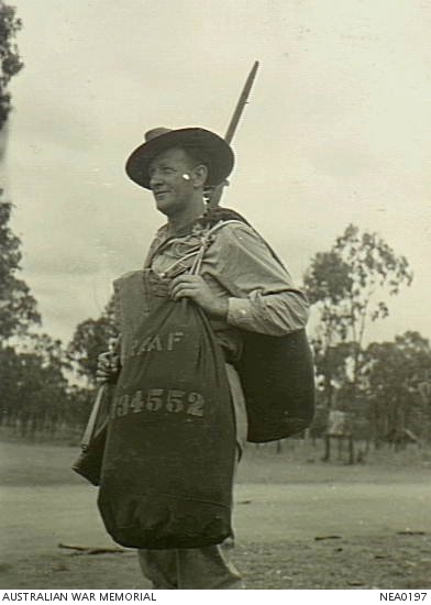 North Qld. C. 1943-11. 134552 Aircraftman 1 W. G. Harrison, a member of ...