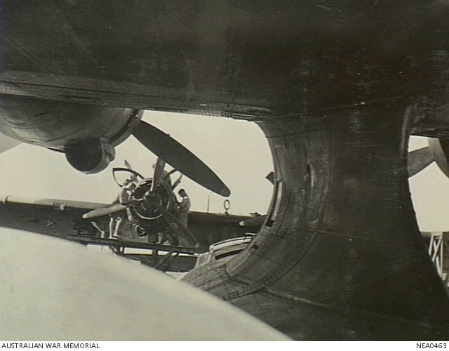 Bowen, Qld. 1944-05-09. RAAF Consolidated PBY Catalina flying boat ...