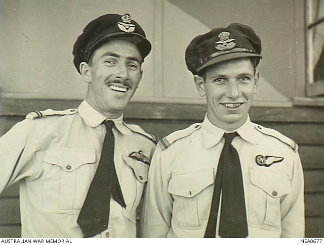 Amberley, Qld. 1945-07-18. Portrait of 406948 Flying Officer Jack ...