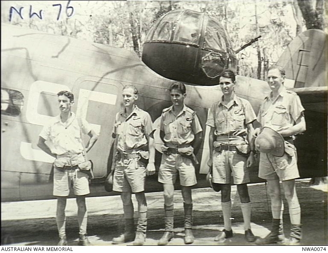 Hughes, NT. February 1943. Members of No. 13 (Hudson) Squadron RAAF ...