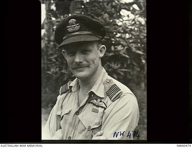 Darwin area, NT. c. 1943. Portrait of Wing Commander W. G. Leer DFC ...