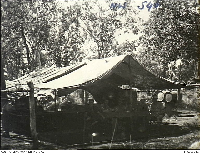Darwin area, NT. c. 1944-02. At a RAAF base in the North-West Area ...