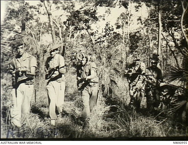 Darwin, NT. 1945-06-16. Members of No. 82 (HB) Wing RAAF training in ...