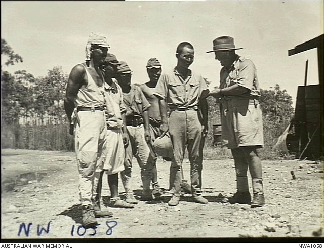 Darwin, NT. 1946-03-03. A Japanese interpreter receives orders from an ...