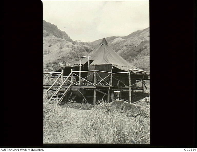 VIVIGANI, GOODENOUGH ISLAND, PAPUA. C. 1943-09. EXTERIOR VIEW OF THE ...