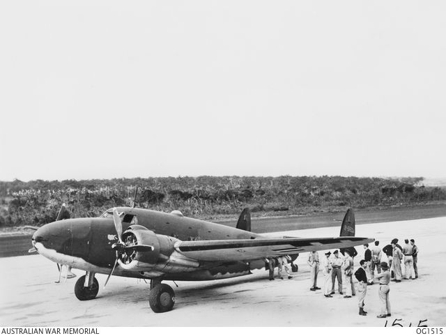 CAPE YORK, QLD. C. 1944-08. LOCKHEED LODESTAR AIRCRAFT OF NO. 37 ...