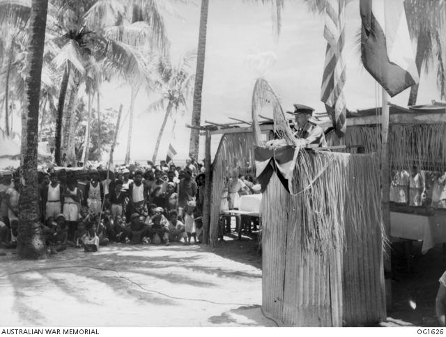 NOEMFOOR ISLAND, DUTCH NEW GUINEA. 1944-08-31. LOCAL DUTCH ...