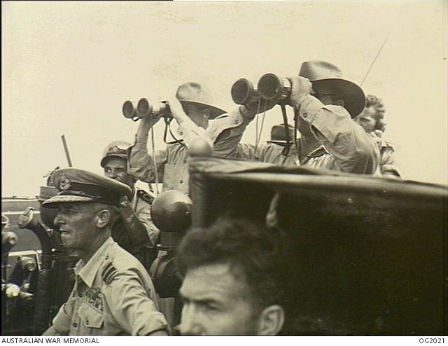 HALMAHERA SEA, NETHERLANDS EAST INDIES. C. 1945-01-10. COMMANDER J. C ...