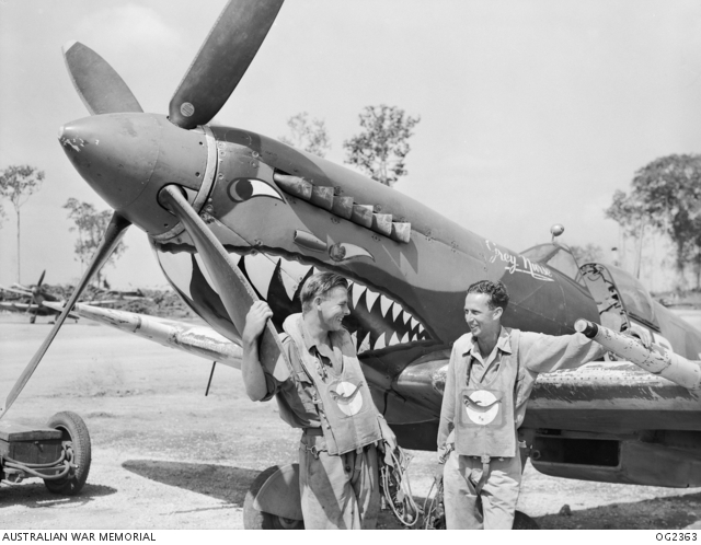 MOROTAI, HALMAHERA ISLANDS, NETHERLANDS EAST INDIES. 1945-04-09. TWO ...