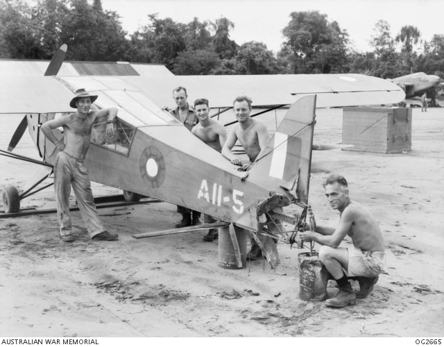 AITAPE, NORTH EAST NEW GUINEA. 1945-05-01. AT TADJI AIRFIELD THESE ARE ...