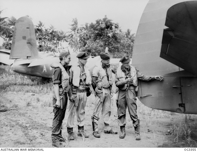 THESE TWO BEAUFIGHTER CREWS OF NO. 31 SQUADRON RAAF FLEW THEIR FLAK ...