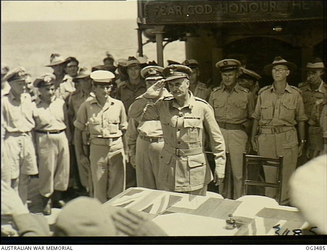 KOEPANG, TIMOR, NETHERLANDS EAST INDIES. 1945-09-11. JAPANESE SURRENDER ...