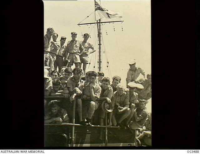 KOEPANG, TIMOR, NETHERLANDS EAST INDIES. 1945-09-11. MEMBERS OF THE ...