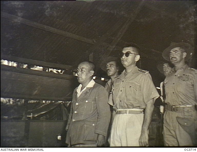MOROTAI, HALMAHERA ISLANDS, NETHERLANDS EAST INDIES. 1946-01-12. BARON ...