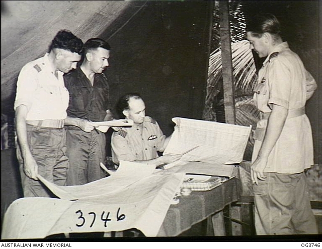 LABUAN, NORTH BORNEO. 1946-02-04. FINAL DETAILS OF THE NO. 81 FIGHTER ...