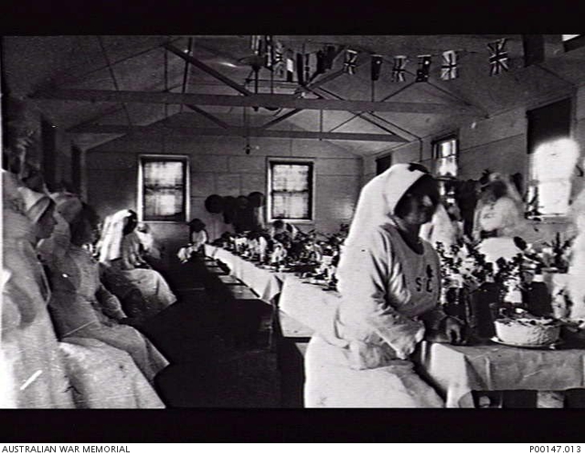 ADELAIDE, SA, 1919. CHRISTMAS TEA, KESWICK MILITARY HOSPITAL 1919 ...