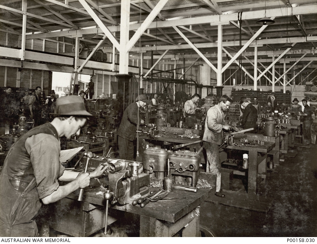 "Implement making - Engineering workshop" | Australian War Memorial