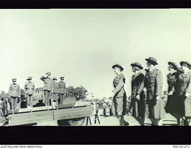 NORTH RYDE, NSW, 31.8.1943 INSPECTION OF THE 3RD AUSTRALIAN ORDNANCE ...