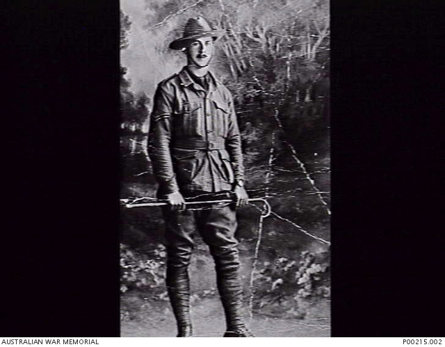 C. 1915. LIEUTENANT NELSON THOMAS SCRIVENER AS A CORPORAL, NO. 438, B ...