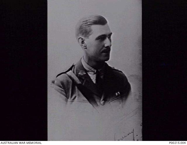 WEYMOUTH, ENGLAND, 1919. STUDIO PORTRAIT OF LIEUTENANT NELSON THOMAS ...