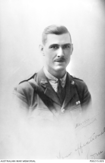WEYMOUTH, ENGLAND, 1919. STUDIO PORTRAIT OF LIEUTENANT NELSON THOMAS ...