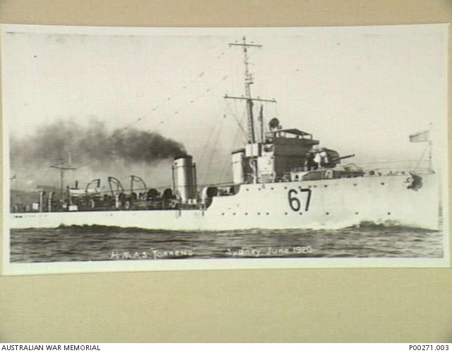 HMAS TORRENS. | Australian War Memorial