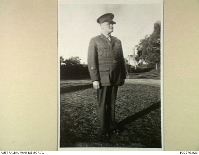 POSSIBLY BONEGILLA, NEAR ALBURY, NSW. C 1942. PORTRAIT OF WARRANT ...