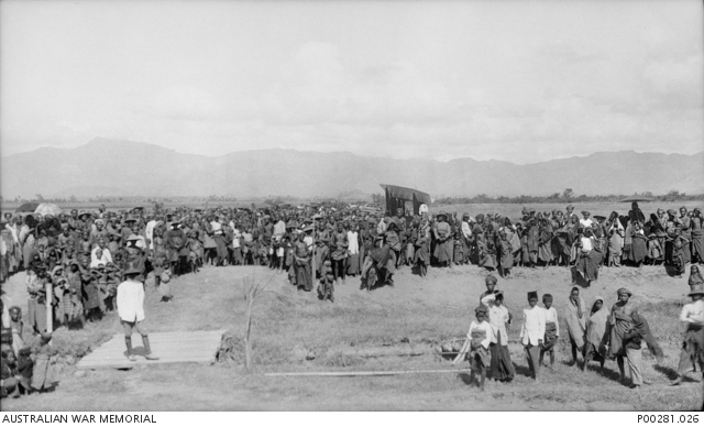 BIMA, SOEMBAWA ISLAND, INDONESIA, MID 1920. THE FIRST SINGLE ENGINED ...