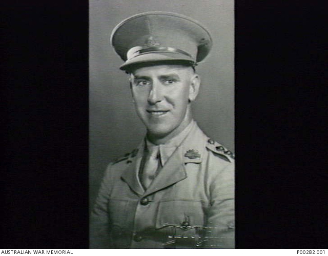 MALAYA. 1941-09-12. PORTRAIT OF LIEUTENANT RALPH SANDERSON OF 2/19 ...