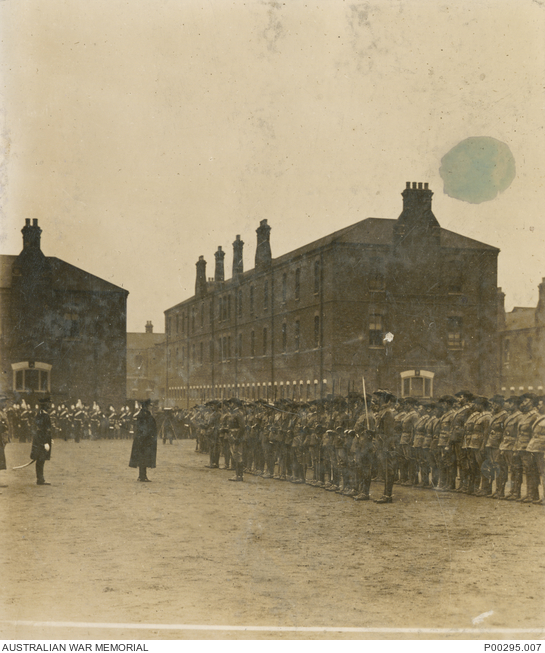 ENGLAND. C 1899. DISMOUNTED PARADE BY NEW SOUTH WALES LANCERS BEFORE ...