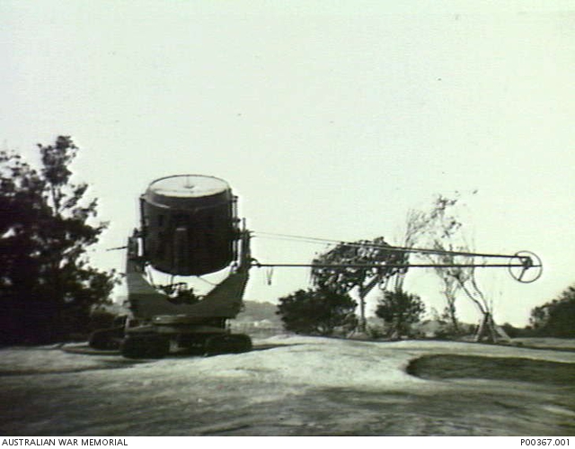 THE SEARCHLIGHT ON BERRY ISLAND, WWII. | Australian War Memorial