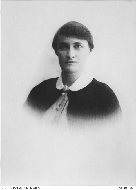 PORTRAIT PHOTOGRAPH OF SISTER LYDIA KATE KING OF THE AUSTRALIAN ARMY ...