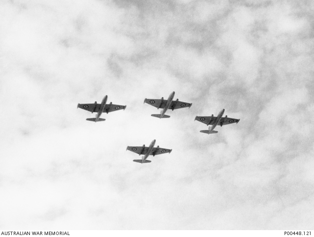 GOVERNMENT AIRCRAFT FACTORY (GAF) CANBERRA B-20 BOMBER AIRCRAFT OF NO 2 ...