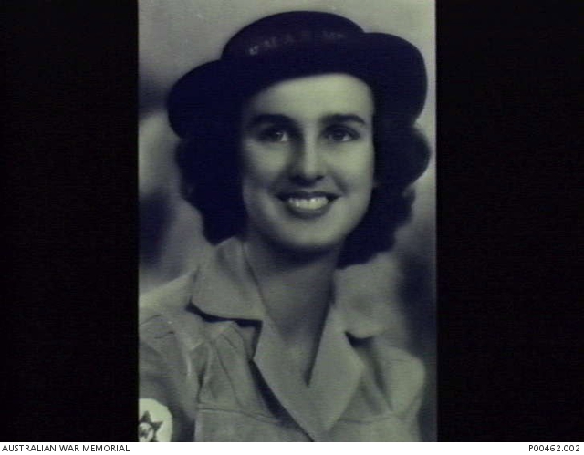 Studio portrait of WR/4072 Wran Writer Margaret Lorraine Mee from ...