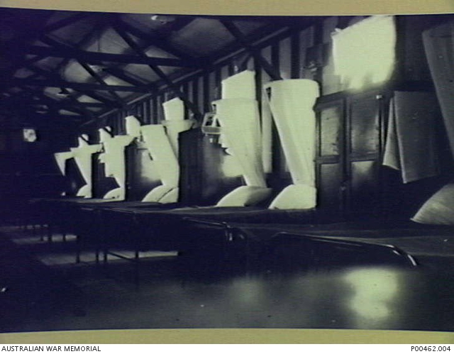 HMAS MORETON, BRISBANE. WRANS SLEEPING QUARTERS. | Australian War Memorial