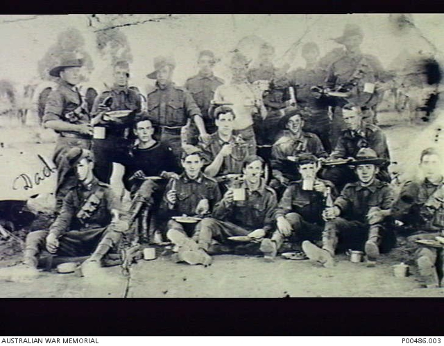 GROUP PHOTOGRAPH OF MEMBERS OF THE 2ND FIELD ARTILLERY BRIGADE ...