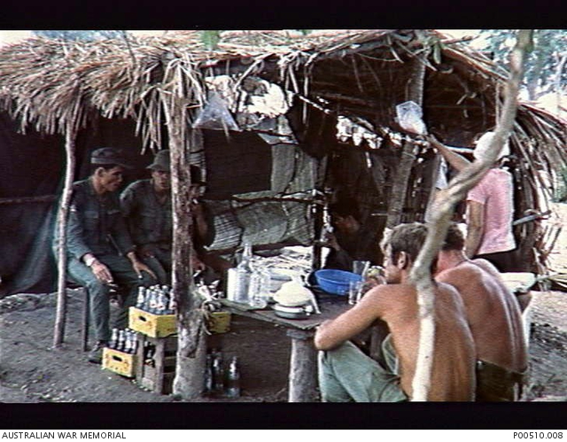 AUSTRALIANS FROM 3 CAVALRY REGIMENT AND REPUBLIC OF VIETNAM TROOPS FROM ...