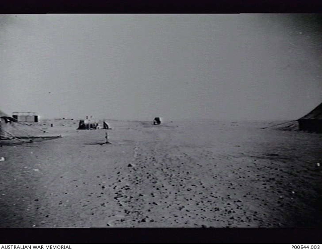 KANTARA, EGYPT. 1941? PART OF THE DESOLATE AREA OCCUPIED BY THE TENTS ...