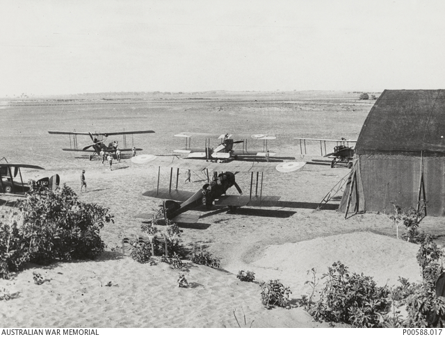 EL MAZAR, SINAI, 1917. NO 1 SQUADRON AUSTRALIAN FLYING CORPS (AFC ...