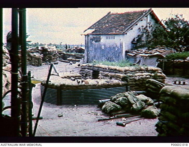 81MM MORTAR PIT, NEW WORKS, AT THE 162 REGIONAL FORCES POST ...