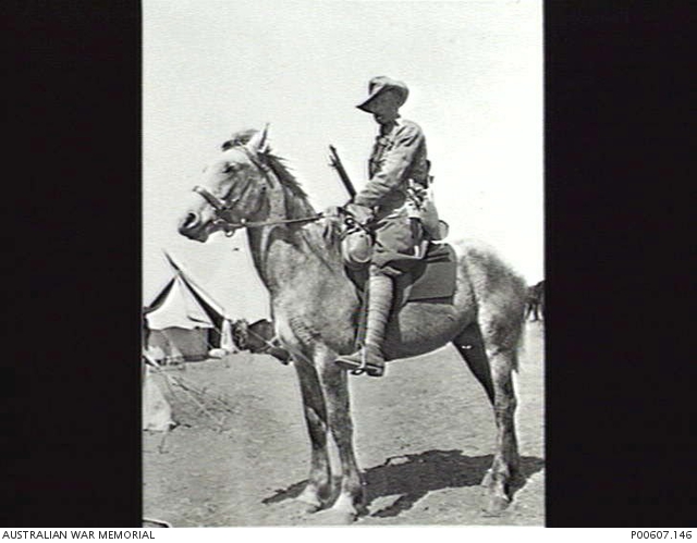 MAFEKING, SOUTH AFRICA, C. 1900. A MEMBER OF THE PROTECTORATE REGIMENT ...