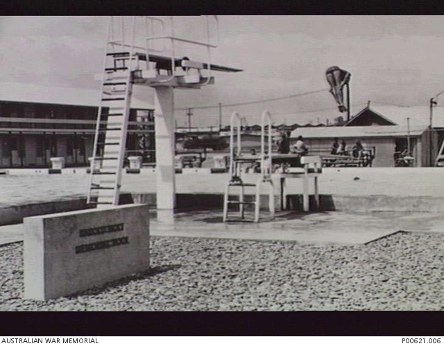 VUNG TAU, SOUTH VIETNAM, C.1969. HAROLD HOLT MEMORIAL SWIMMING POOL ...