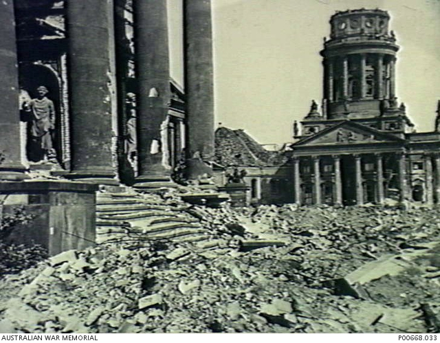 German propaganda photograph captured by the RAF. RAF Caption: "The ...